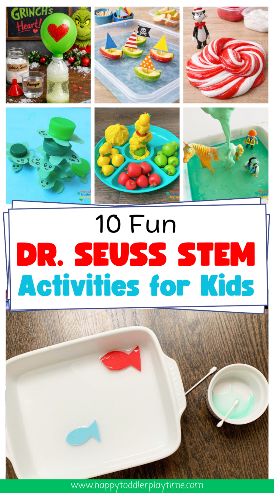 10 Simple Dr. Seuss STEM Activities for Kids - Happy Toddler Playtime