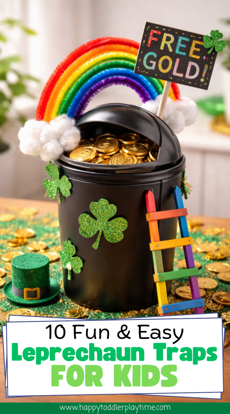 10 Easy Leprechaun Traps for St Patrick's Day - Happy Toddler Playtime