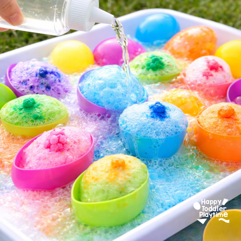 Easter STEAM Activities for Kids - Happy Toddler Playtime