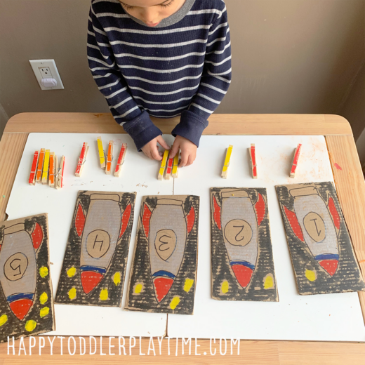 Space Crafts and Activities for Kids - Happy Toddler Playtime